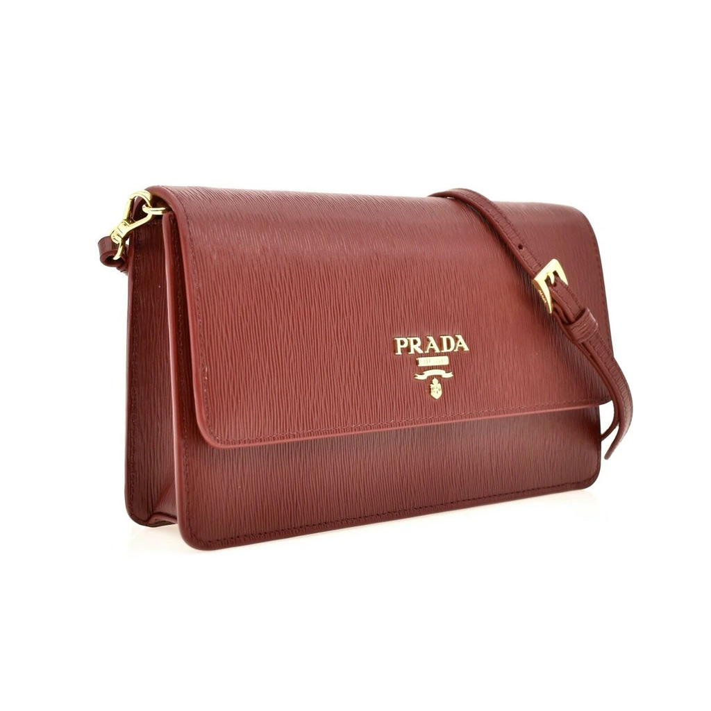Prada Handbags Red Leather | semashow.com